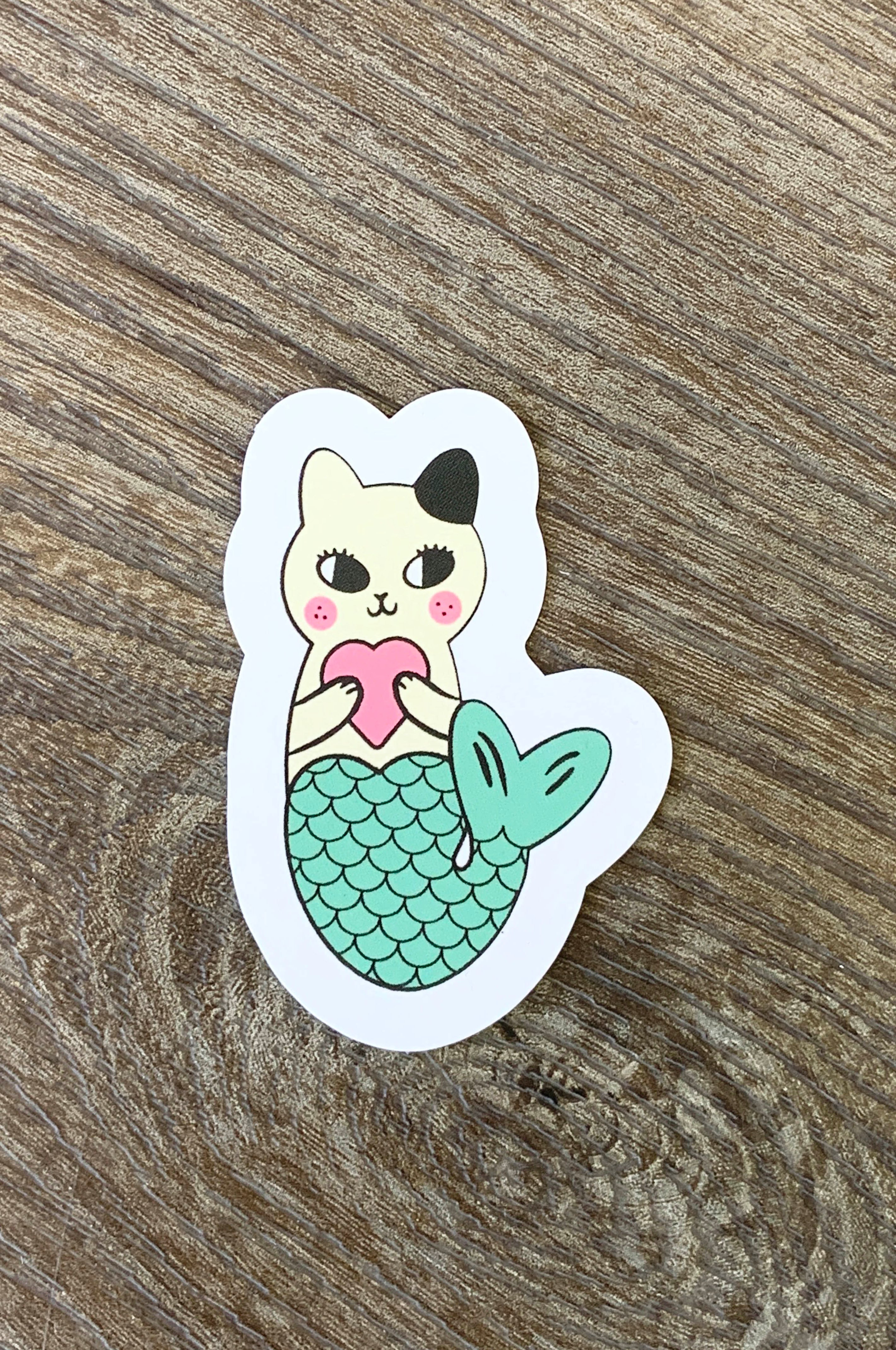 Feline (MermaidCat) Vinyl Sticker - Preston and James